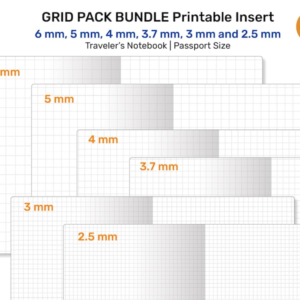 Passport to Insert Grid - Etsy