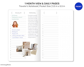 A5 Weekly View HEXAGON GRID Printable Refill Insert for Ring - Etsy