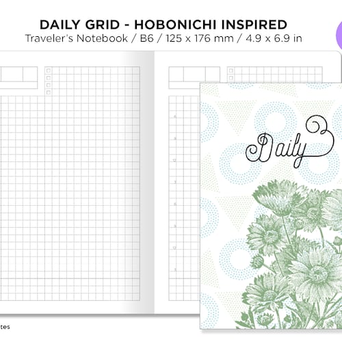 B6 100 DAYS PLANNER Printable Insert Traveler's - Etsy