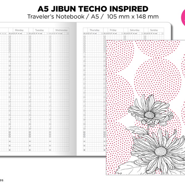 Jibun Techo A5 - Etsy