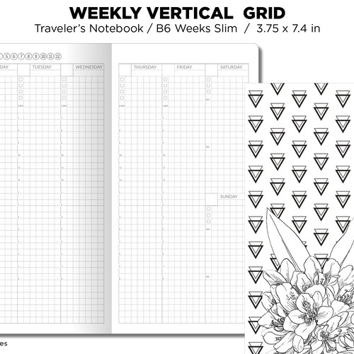 B6 100 DAYS PLANNER Printable Insert Traveler's - Etsy