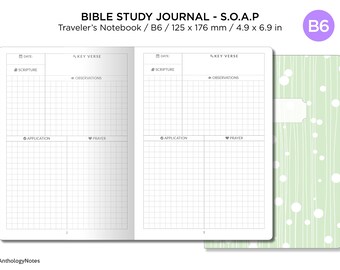 Bible Study Journal - Etsy