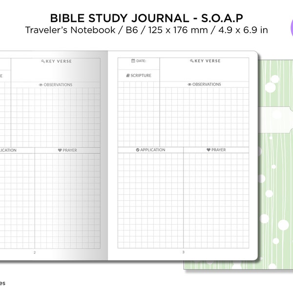 Bible Study Planner - Etsy
