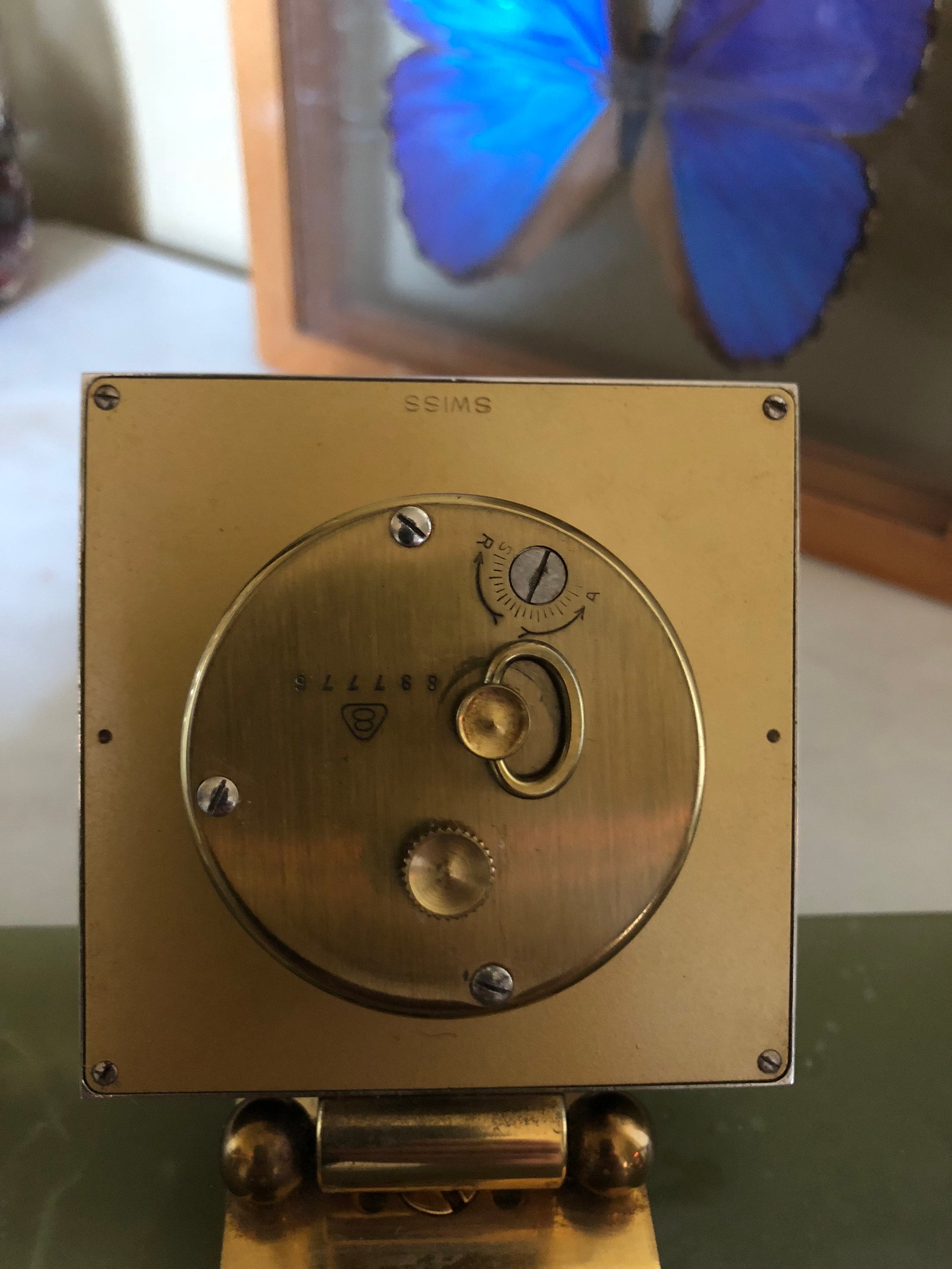 Antique Semca Desk Set Clock and Pen Holder - Etsy