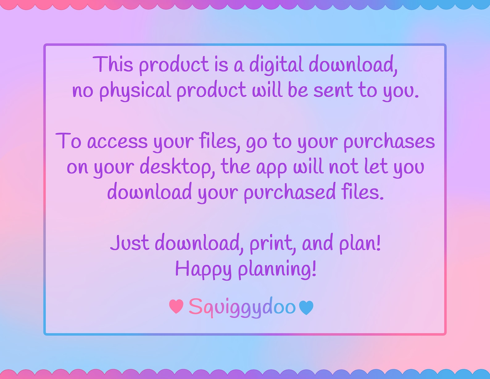 Weekly Planner Printable | Weekly Organizer | Pastel Rainbow Drips ...