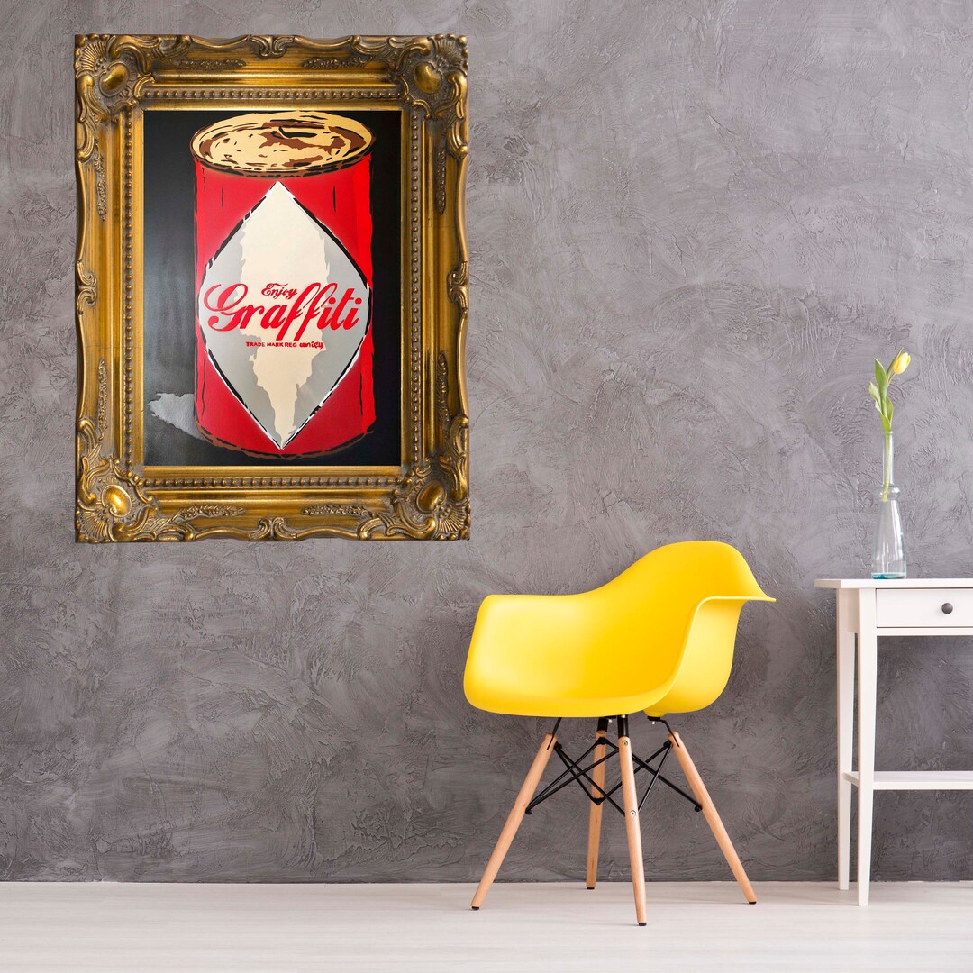 Enjoy Graffiti Coca Cola Can Original Artwork by Unify Contemporary ...