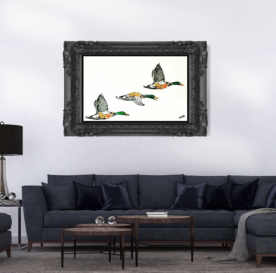 Bullet Proof Ducks Original Artwork by Unify Contemporary - Etsy