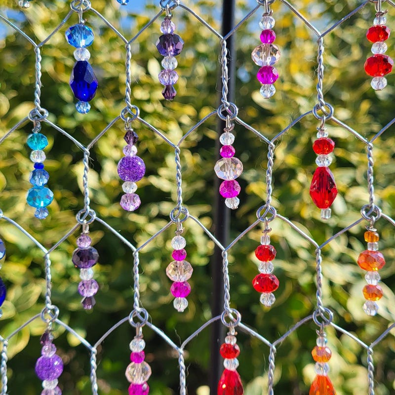 Chicken Wire Sun Catcher - Etsy