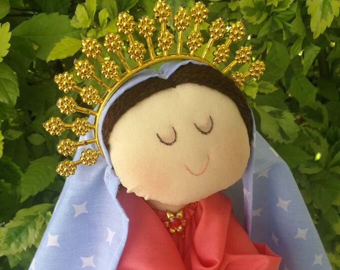 Virgen De Guadalupe Doll Our Lady of Guadalupe Felt Doll - Etsy