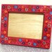 Mexican Red Photo Frame Mexican Family Picture Frame Mexico - Etsy