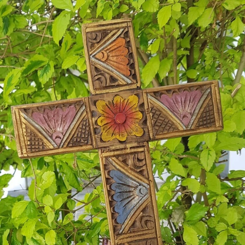 Wooden Cross - Etsy