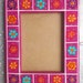 Mexican pink photo frame Mexican family picture frame Frida | Etsy