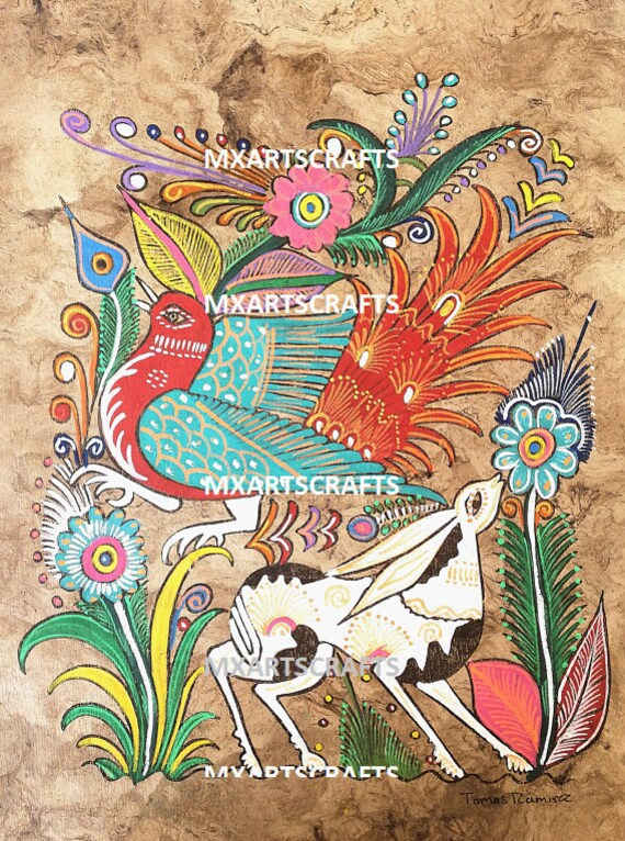 Traditional Mexican Art Bird