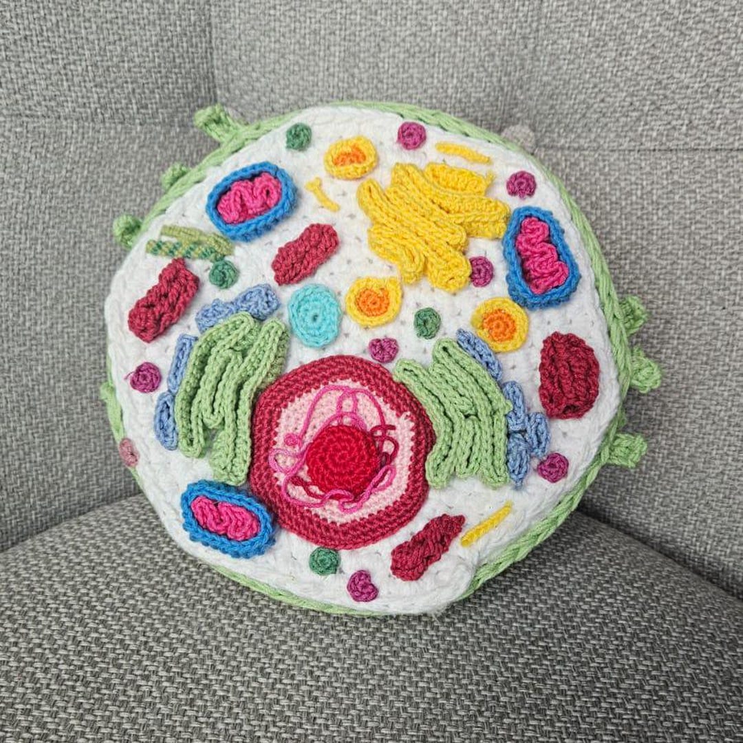 Animal Cell Eukaryotic Crochet Amigurumi Large Model, Woman Women ...