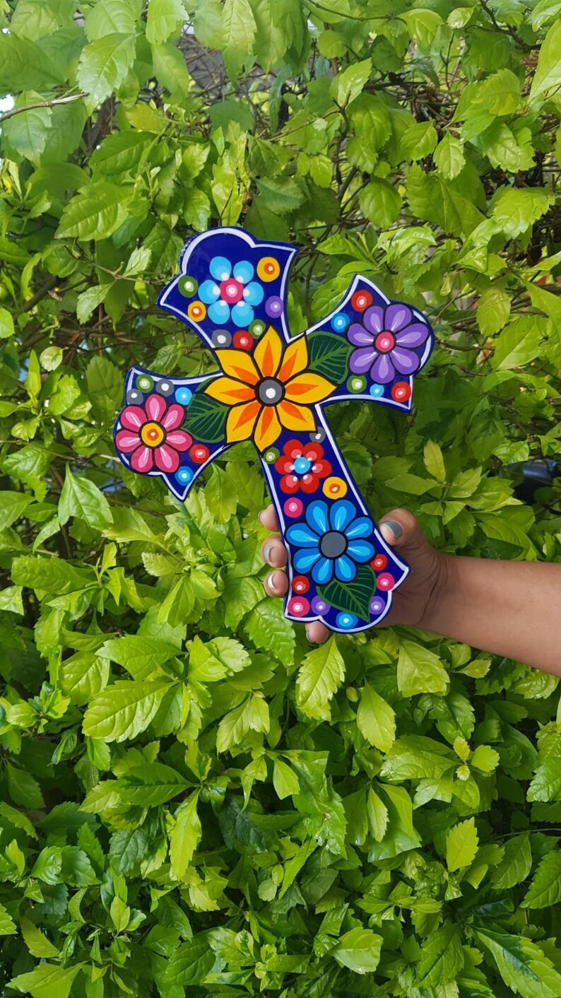 DIY Mexican Wood Cross Handpainted Cross Blank Plain Mexican - Etsy