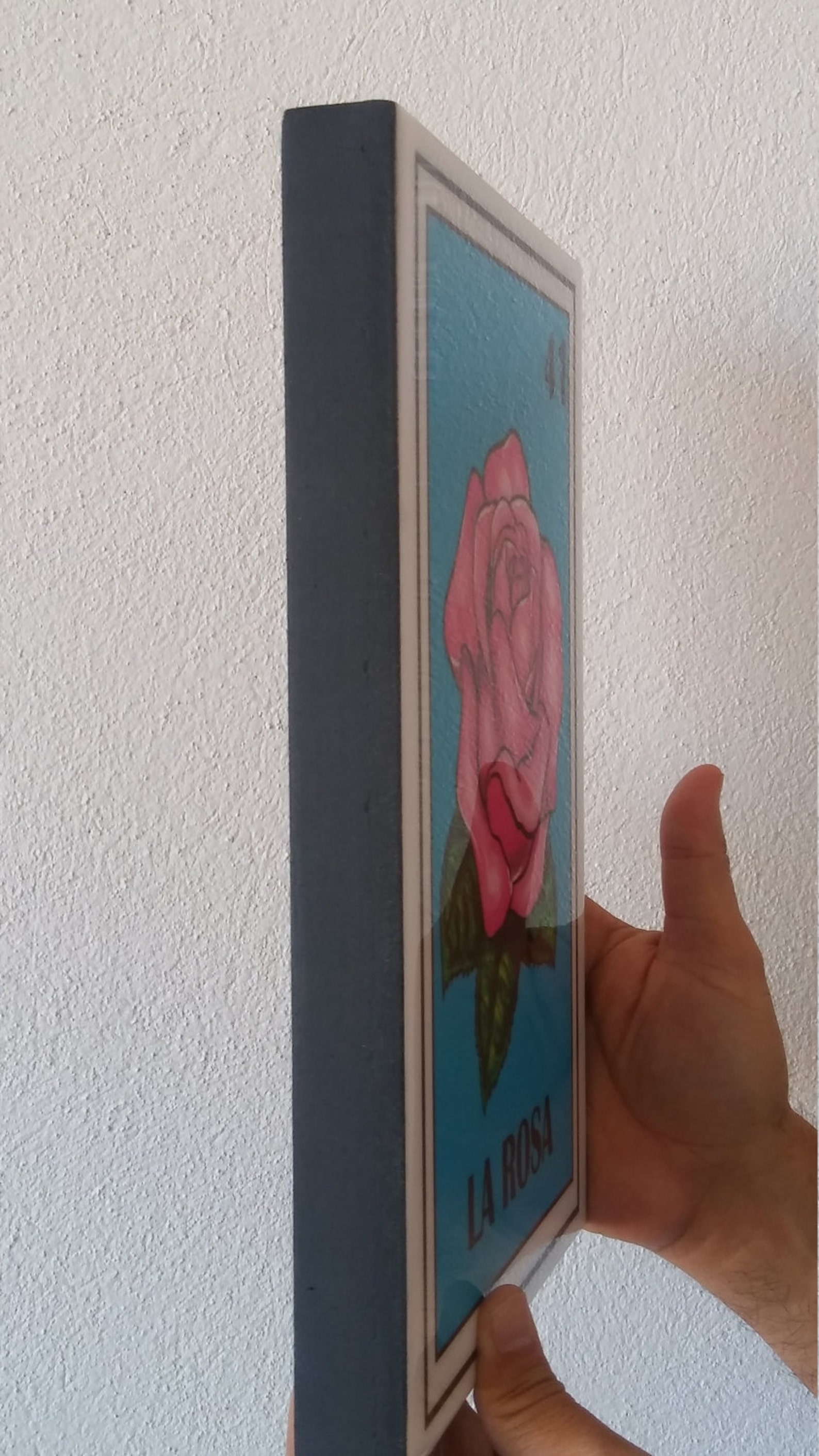 Mexican Loteria Frame La Rosa Loteria Como La Flor Mexican | Etsy