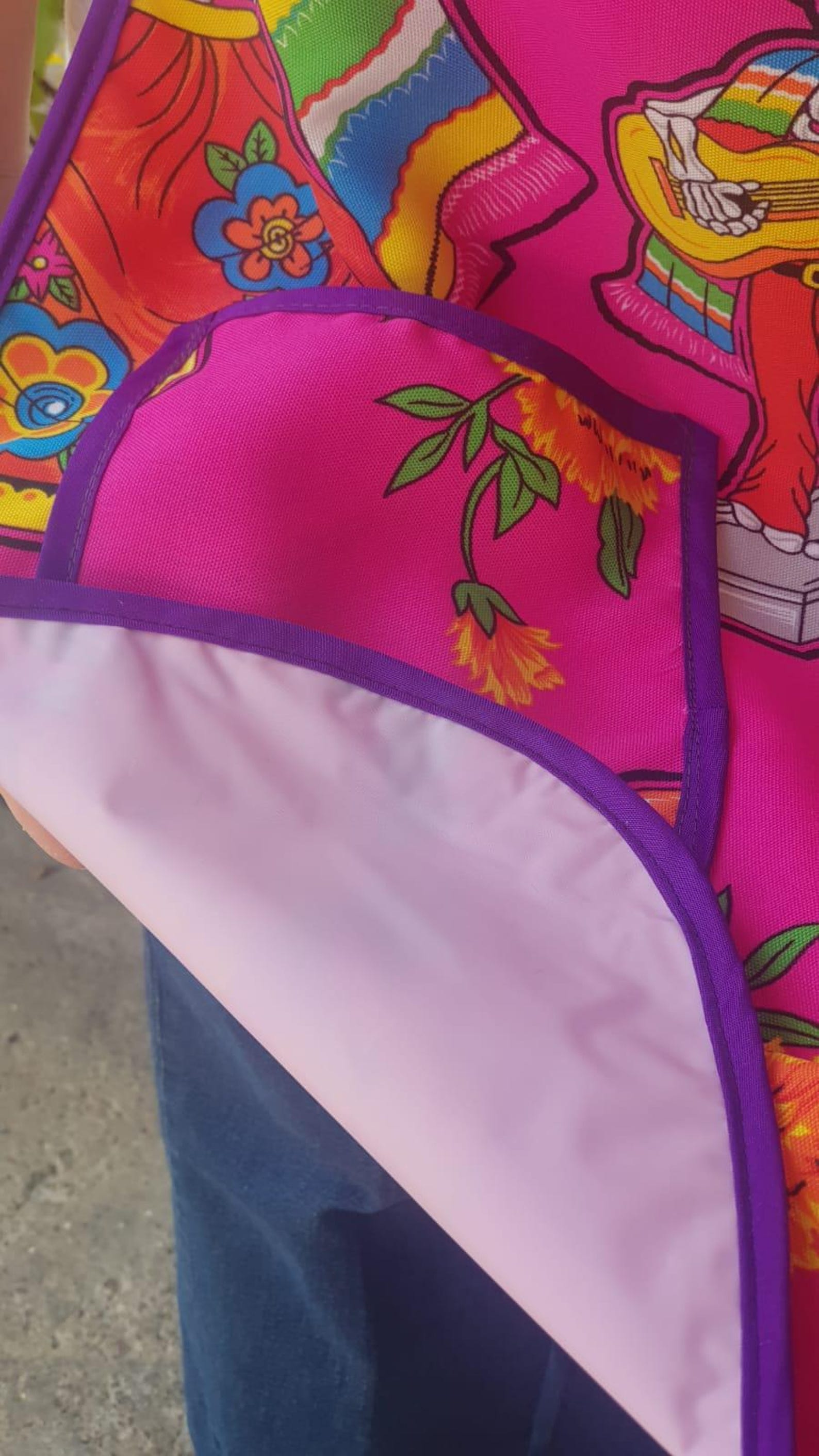 Day of the Dead Apron, Dia De Los Muertos Kitchen Apron, Catrina Sugar ...