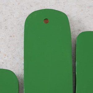 Wooden Nopal Cacti, Mexican Wood Cactus, Southwestern Hand Painted Wood ...