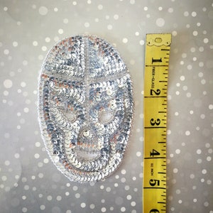 Mexican Luchador, Wrestler Mask Patch, Lucha Libre El Santo, Blue Demon ...
