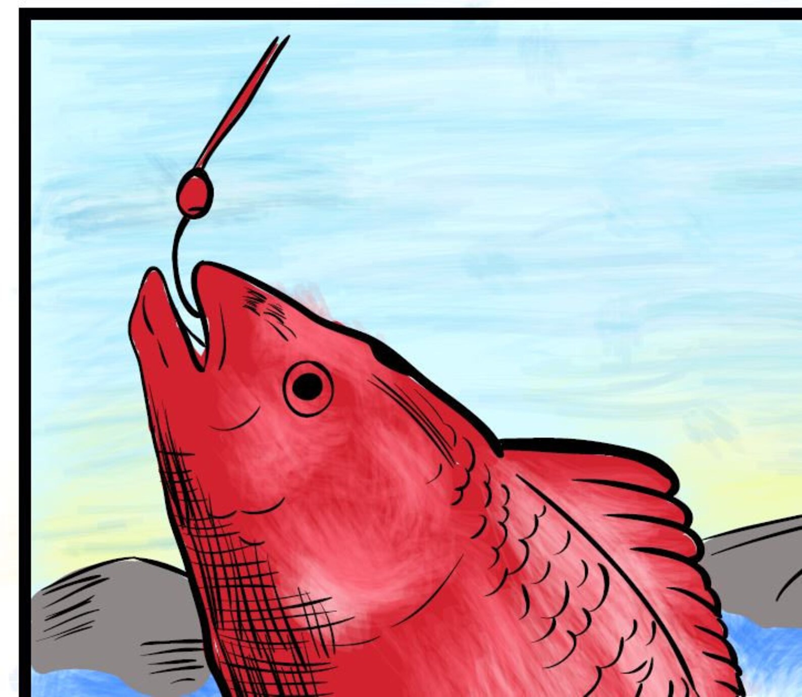 Mexican Loteria El Pescado Card Mexican Bingo the Fish Card | Etsy