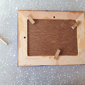 Mexican Purple Frame, Handpaint Photo Frame, Mexican Portrait, Mexico ...