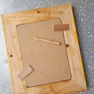 Yellow Photo Frame, Mexican Photo Frame, Mexico Family Picture Frame ...