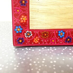 Mexican Red Photo Frame, Mexican Family Picture Frame, Mexico Christmas ...