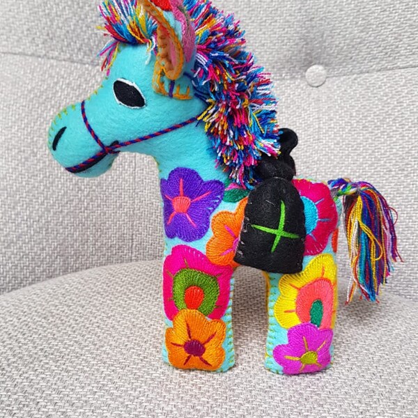 Stuffed Donkey - Etsy