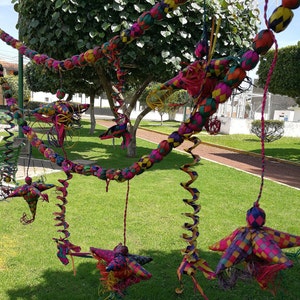 6 Mexican Mini Pinata, Mexican Banner, Mini Piñata Fiesta Favors ...