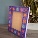 Mexican Photo Frame, Purple Flower Photo Frame, Mexico Family Picture ...