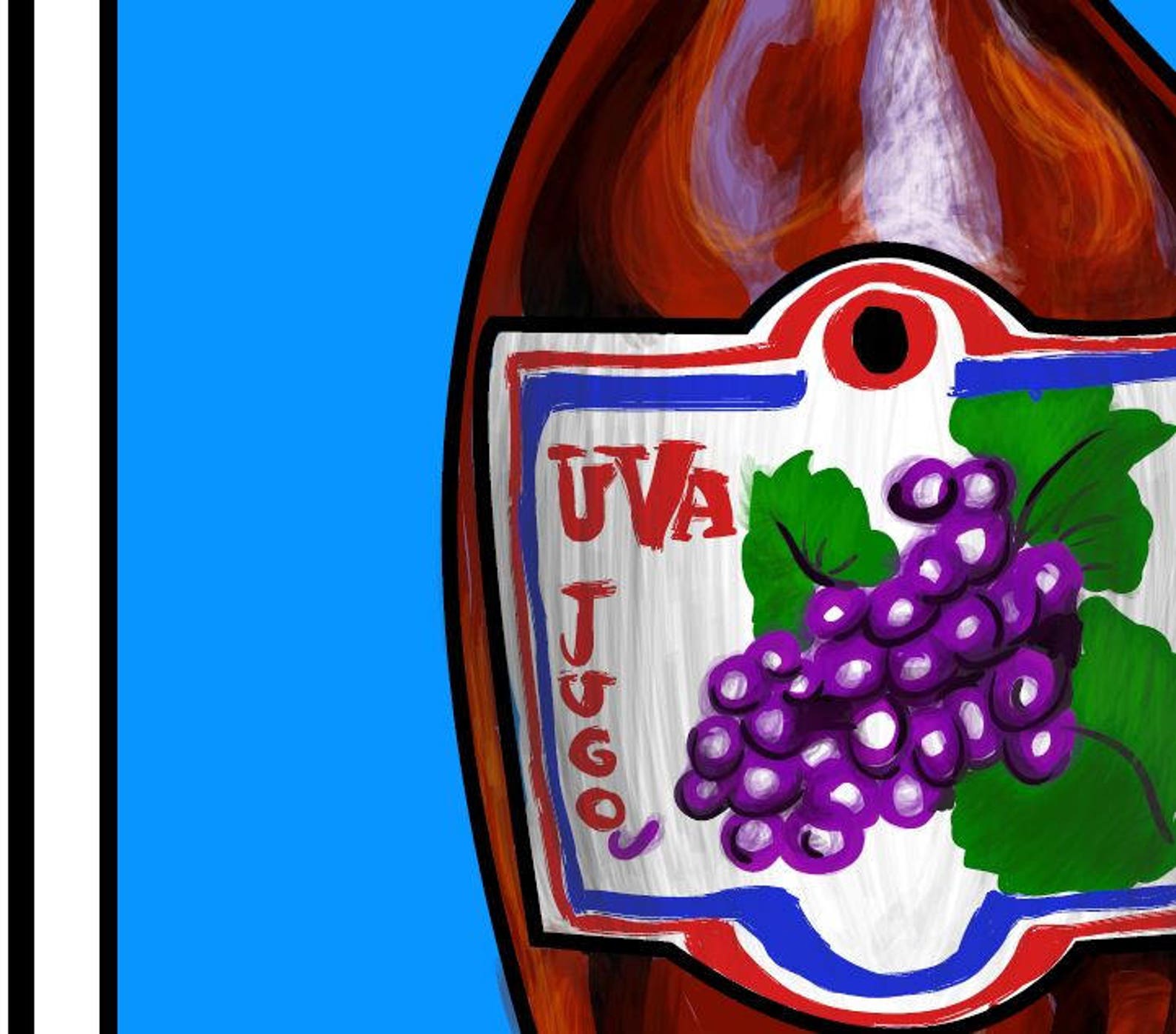 Mexican Loteria La Botella Loteria Mexican Tequila Bottle - Etsy