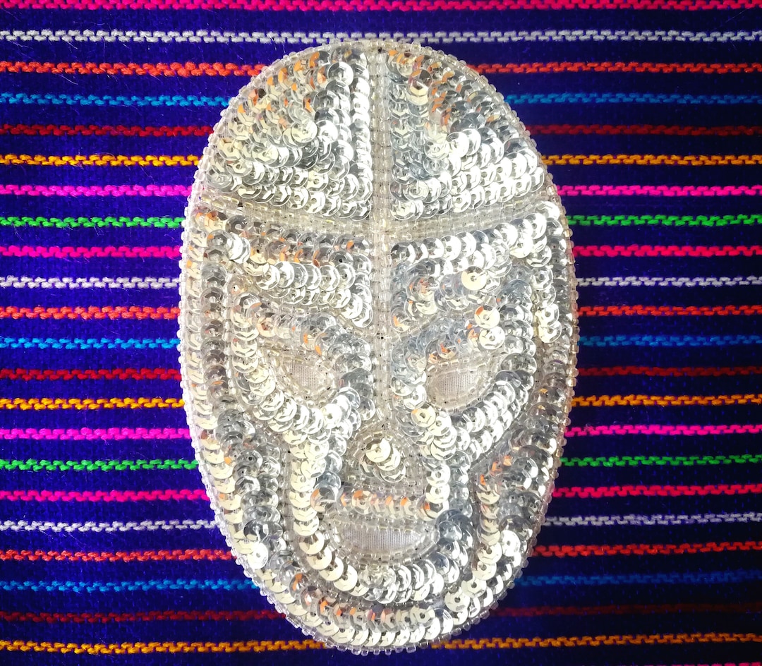 Mexican Luchador, Wrestler Mask Patch, Lucha Libre El Santo, Blue Demon ...