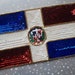 República Dominicana Flag Patch, Dominican Flag Sequin Patch, Bandera ...