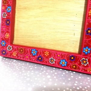 Mexican Red Photo Frame, Mexican Family Picture Frame, Mexico Christmas ...