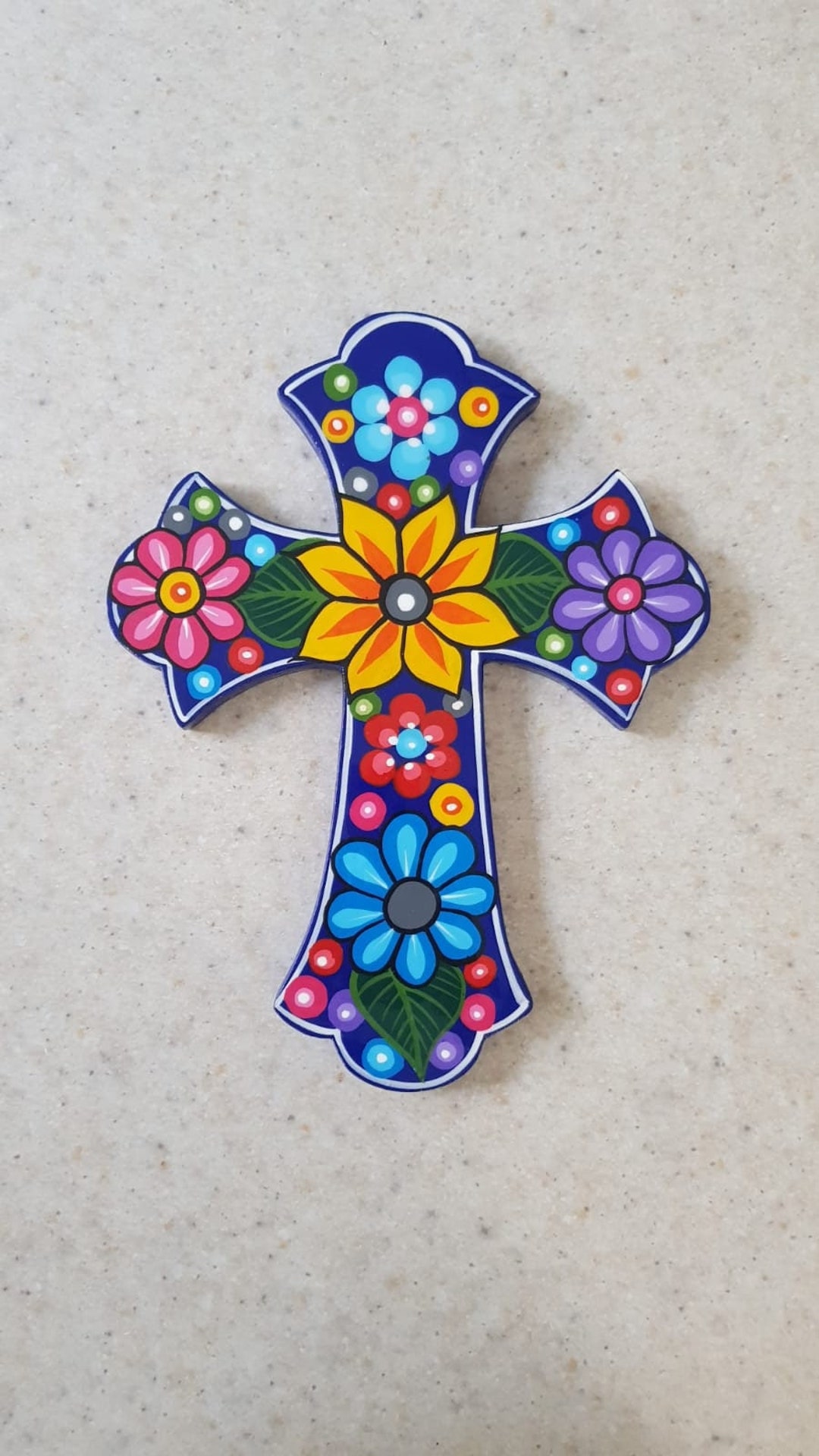 DIY Mexican Wood Cross, Handpainted Cross, Blank Plain Mexican Milagro ...