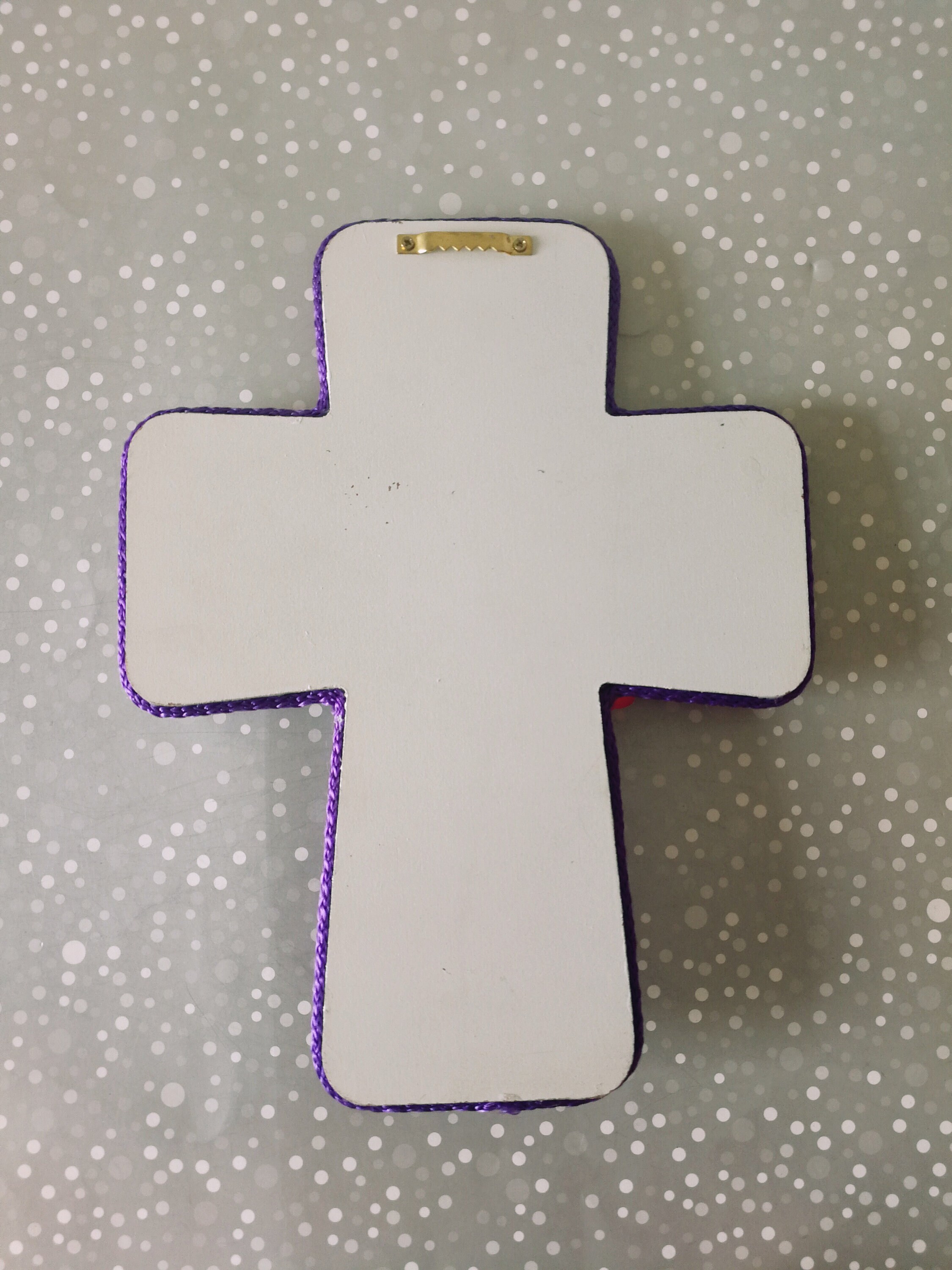 Virgen Maria Wood Cross Mexican Flower Cross Holy Mary Wall - Etsy