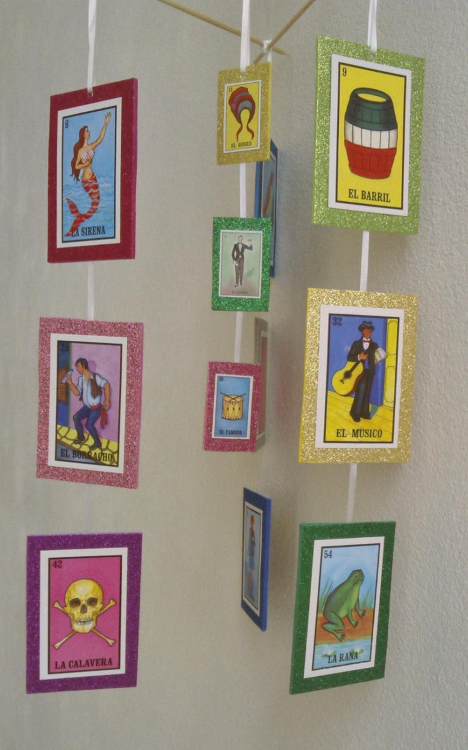 Mexican Loteria Mobile Cinco De Mayo Decor Birthday Photo - Etsy