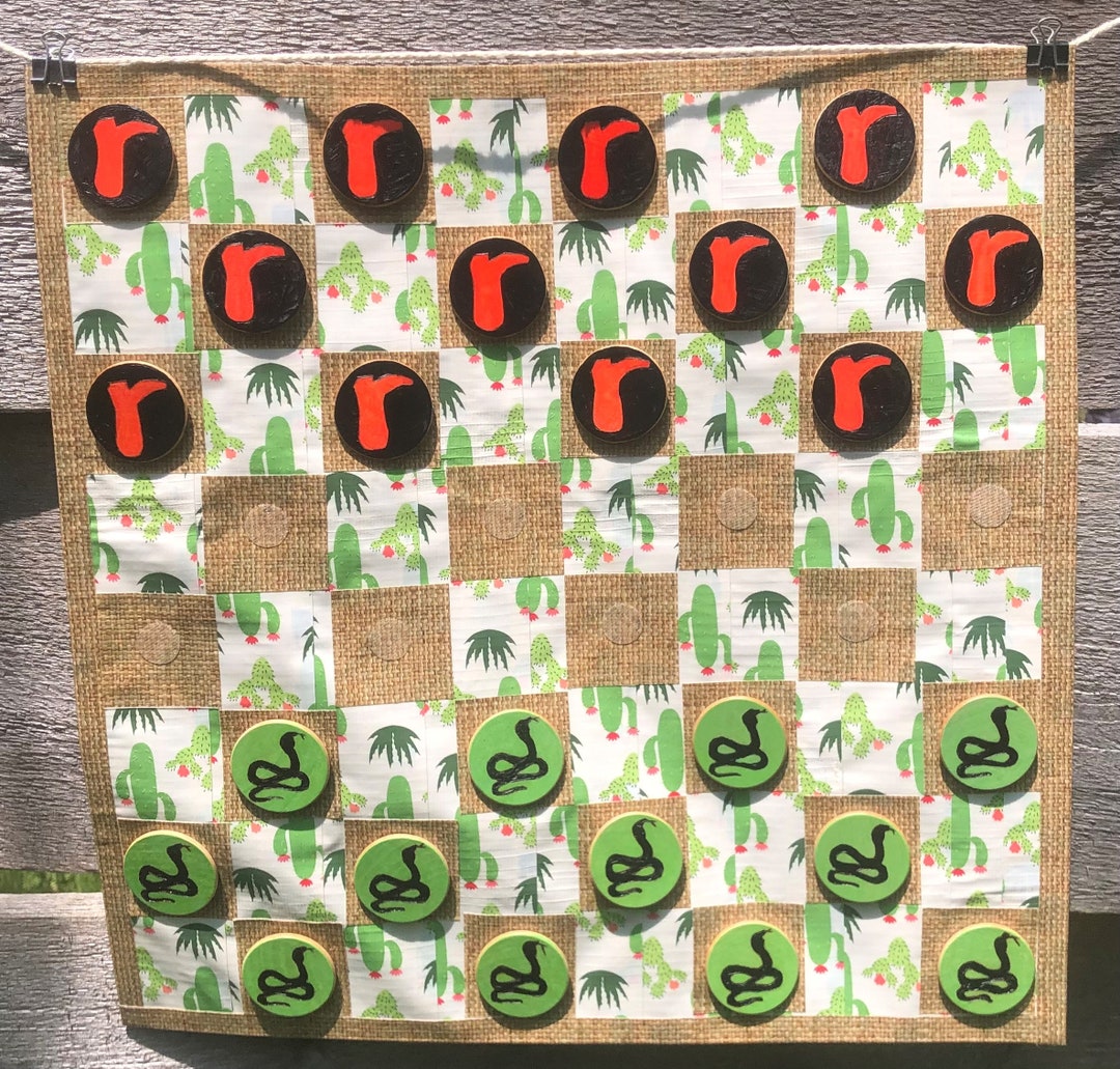 There's a Snake in My Boot Checker Board Snakes & Boots - Etsy