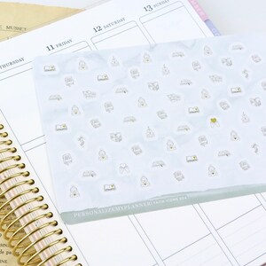 Gold, Faith Planner Stickers, Daily Faith Planner, Christian A5 Planner ...