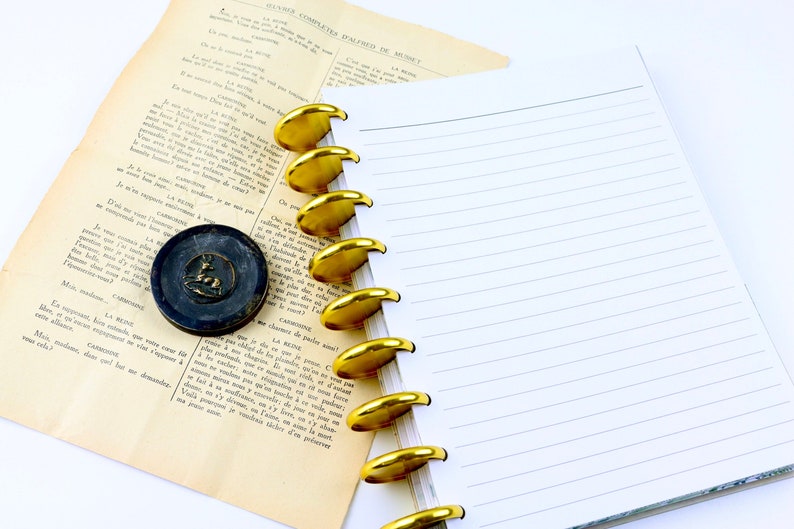 Printed Lined Happy Planner Notes, 40 Double-sided Pages, Classic Size ...