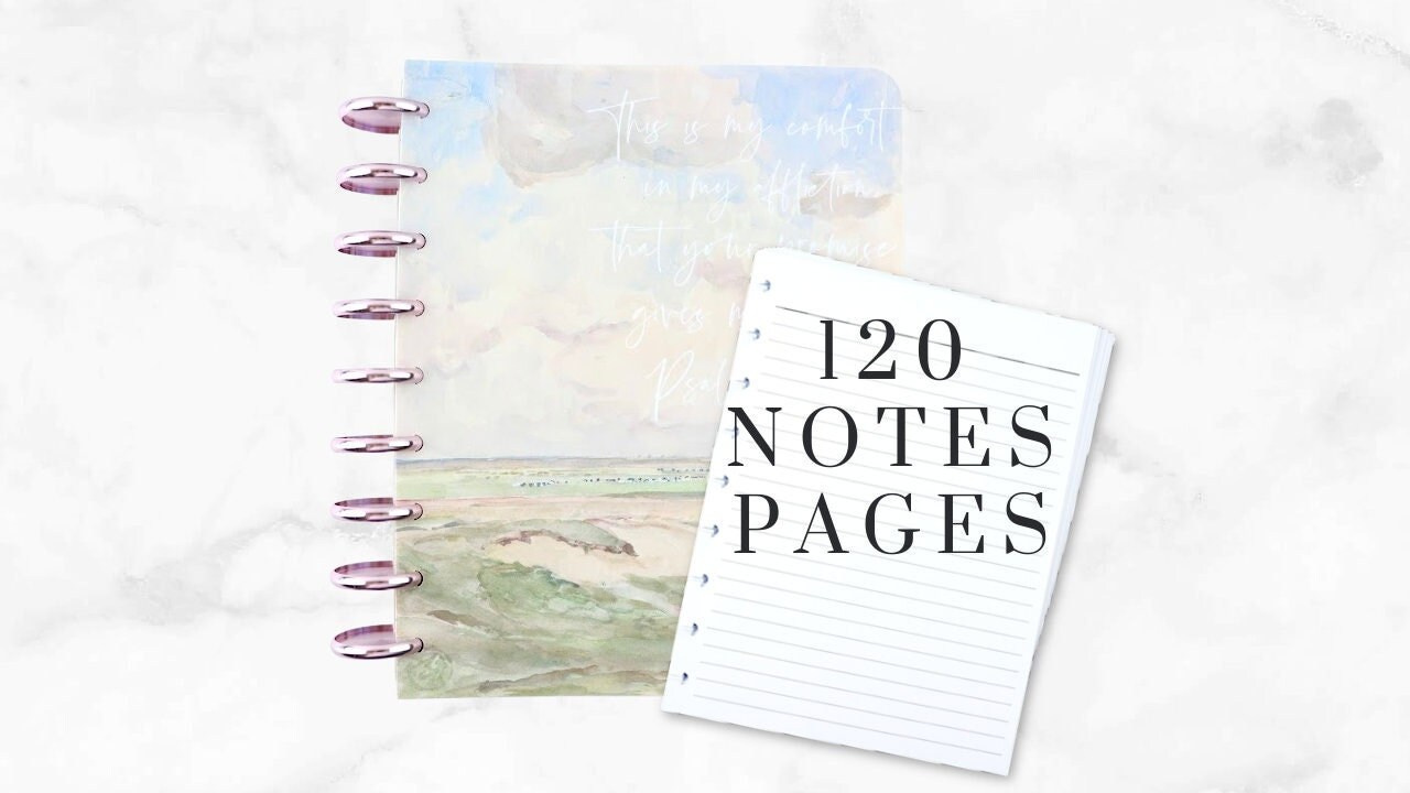 Faith Journal, Deluxe Notebook, Bible Study Gift, Rose Gold Discs ...