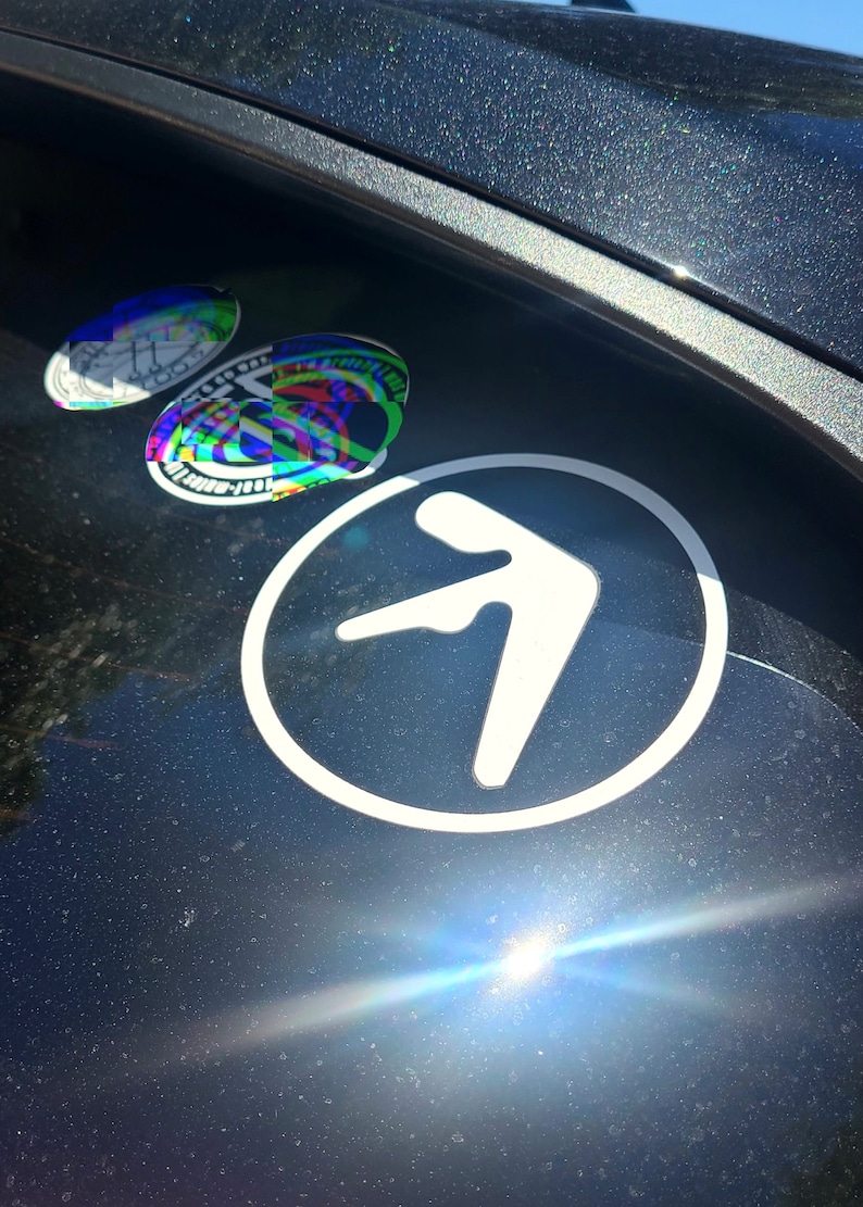 Aphex Twin Inspired Vinyl Decal - Etsy