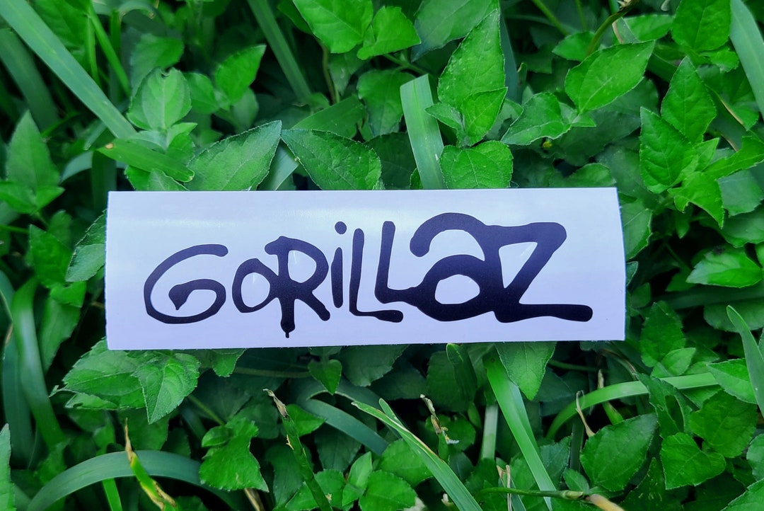 Gorillaz Font Vinyl Decal - Etsy