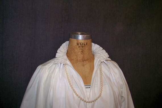 Ladies Partlet Sleeves Custom Cotton Ruffle Collar/cuffs - Etsy UK