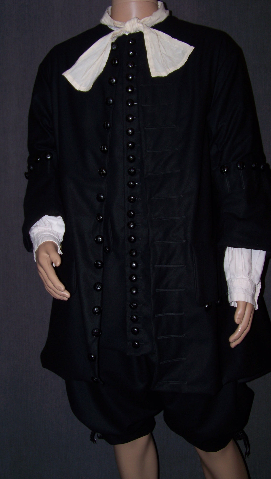 Neckcloth Neck Stock Cravat Ready to Ship 17th 18th 19th | Etsy