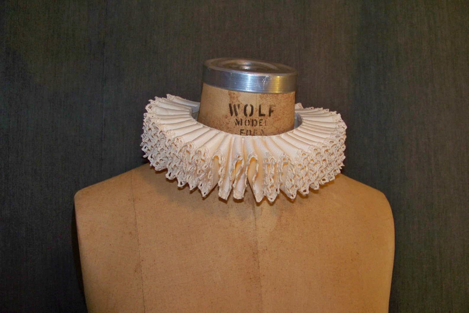 Neck Ruff Elizabethan Custom Renaissance Faire Ribbon - Etsy