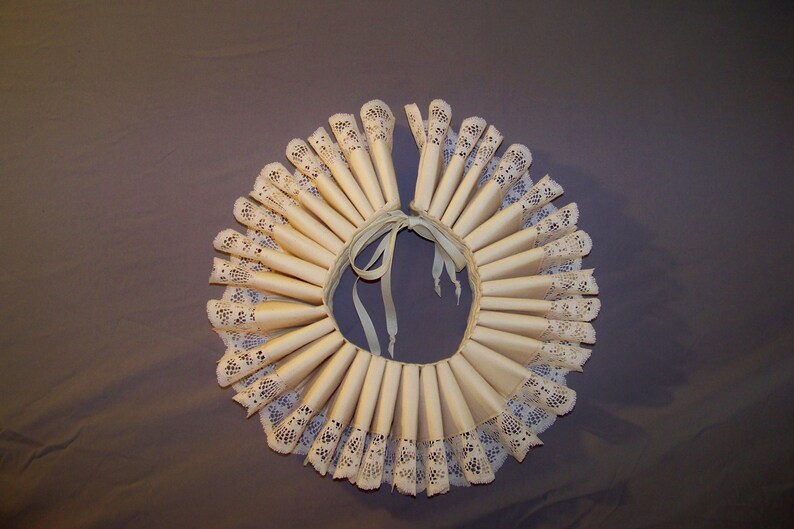 Cartwheel Neck Ruff Adult SCA Renaissance Faire Custom | Etsy