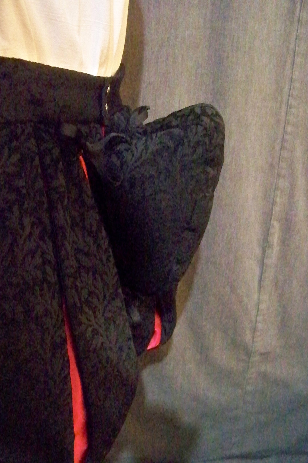 Codpiece, Custom Renaissance, Elizabethan, Adult Men, SCA ECW Velvet ...