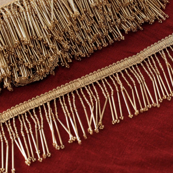 Beaded Fringe Trim - Etsy
