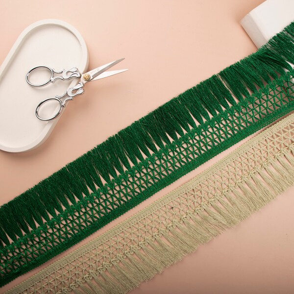 Ribbon Fringe - Etsy